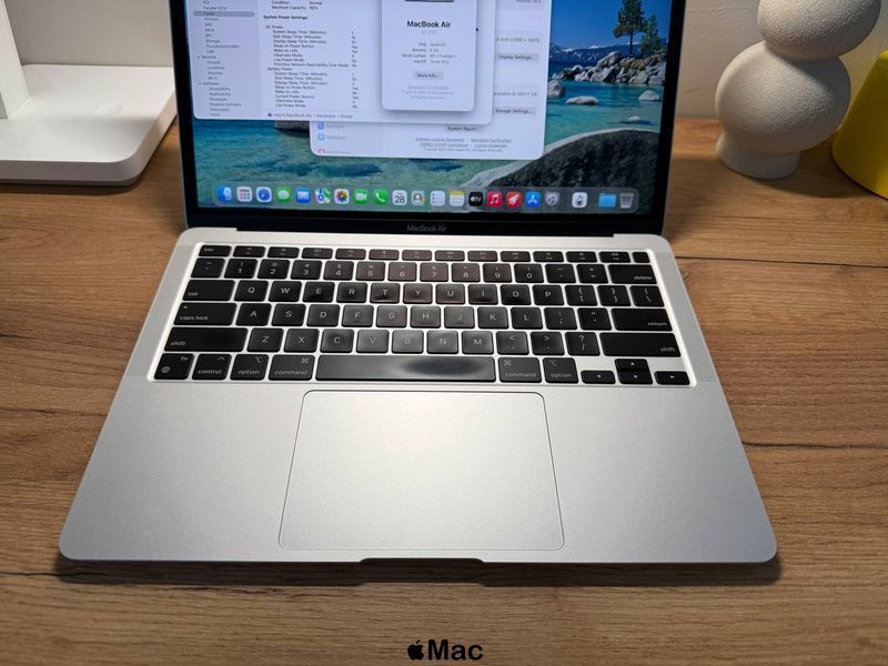 Купити Apple MacBook Air 2020 M1 8Gb 256Gb Silver M1911 в інтернет ...